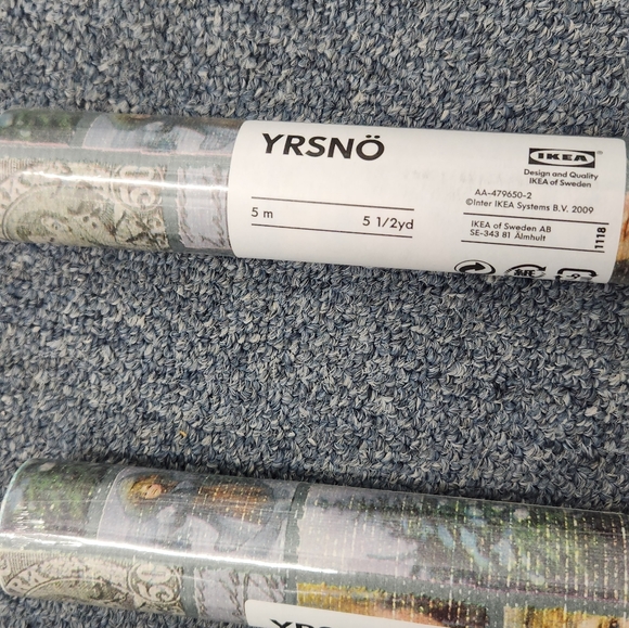 IKEA | Holiday | 2 Rolls Ikea Wrapping Paper Holiday Print Gift Wrap ...